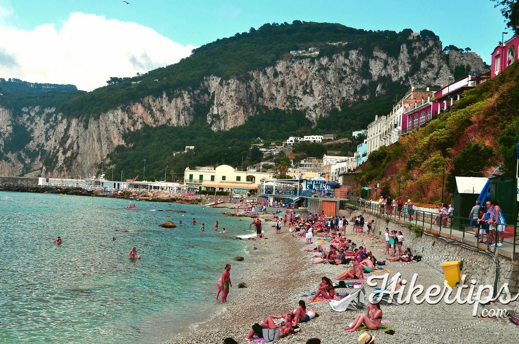 Capri Beach Scenes